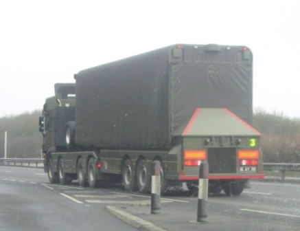 A northbound nuclear warhead convoy passed through Oxfordshire this ...